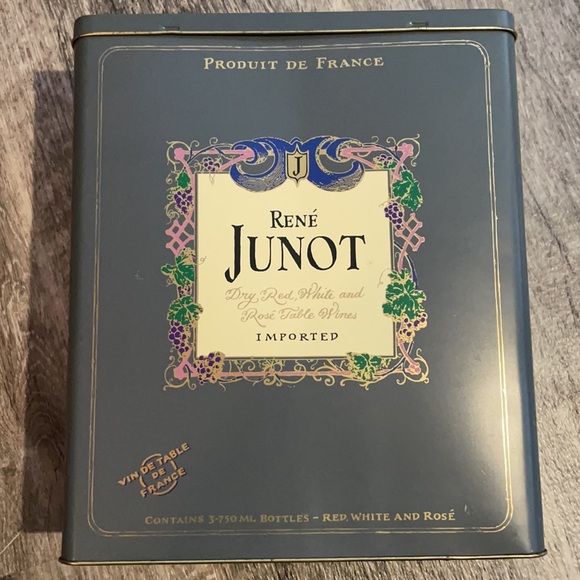 Accents | Ren Junot Tin Container | Poshmark